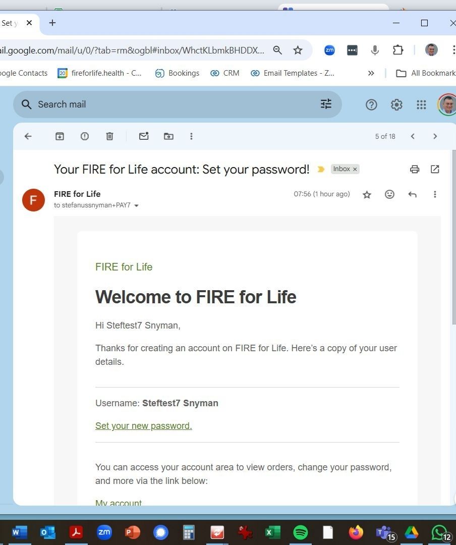 Welcome – FIRE for Life